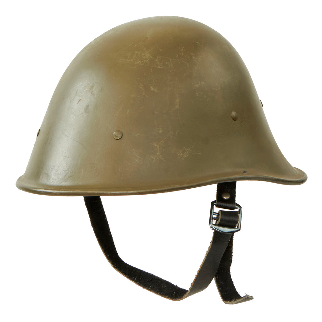 Original Netherlands WWII Dutch Export M34 Steel Helmet Without Badge ...