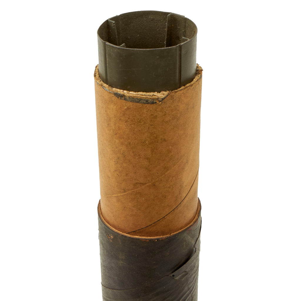 Original U.S. WWII Inert M6A3C Bazooka Rocket With M87 Tube Container ...