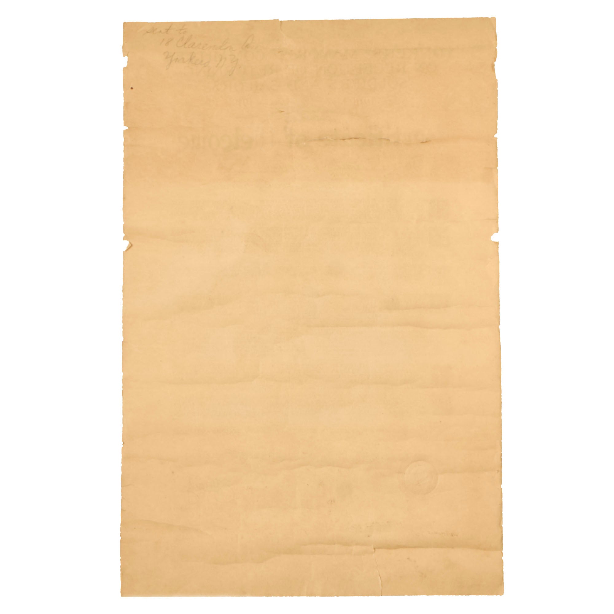 Original U.S. WWI Named 92nd Aero Squadron (Air Service) Document Grou ...