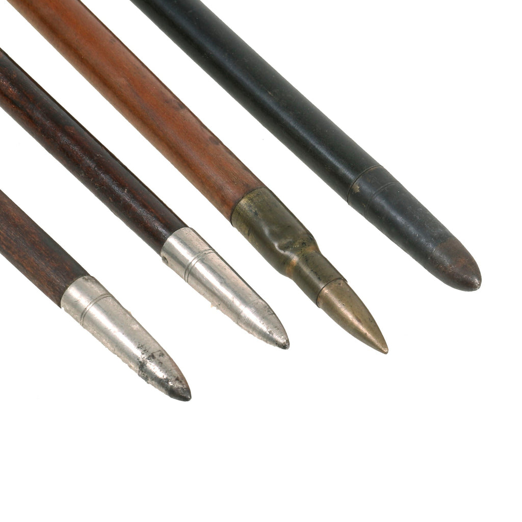 Original U.S. WWI Lot of Four (4) Officers’ Swagger Sticks Made from B ...