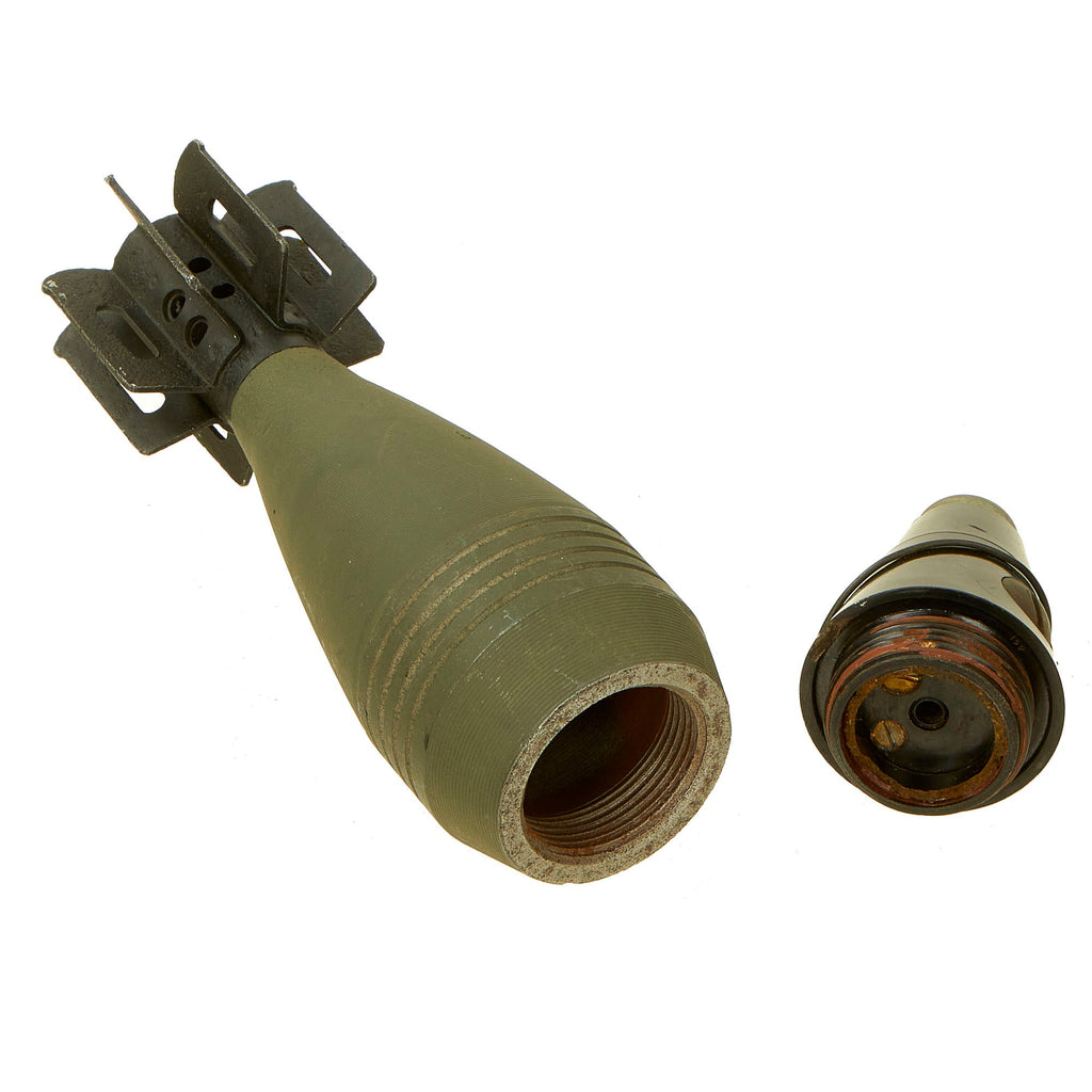 Original U.S. Vietnam War 60mm HE M49A3 Mortar Round With 1944 Dated B ...
