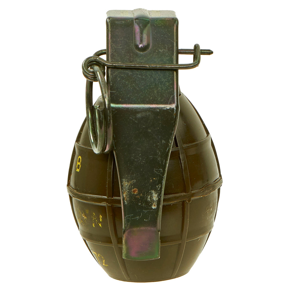 Original Belgian Cold War Era Inert Mecar M72 Fragmentation Hand Grena ...