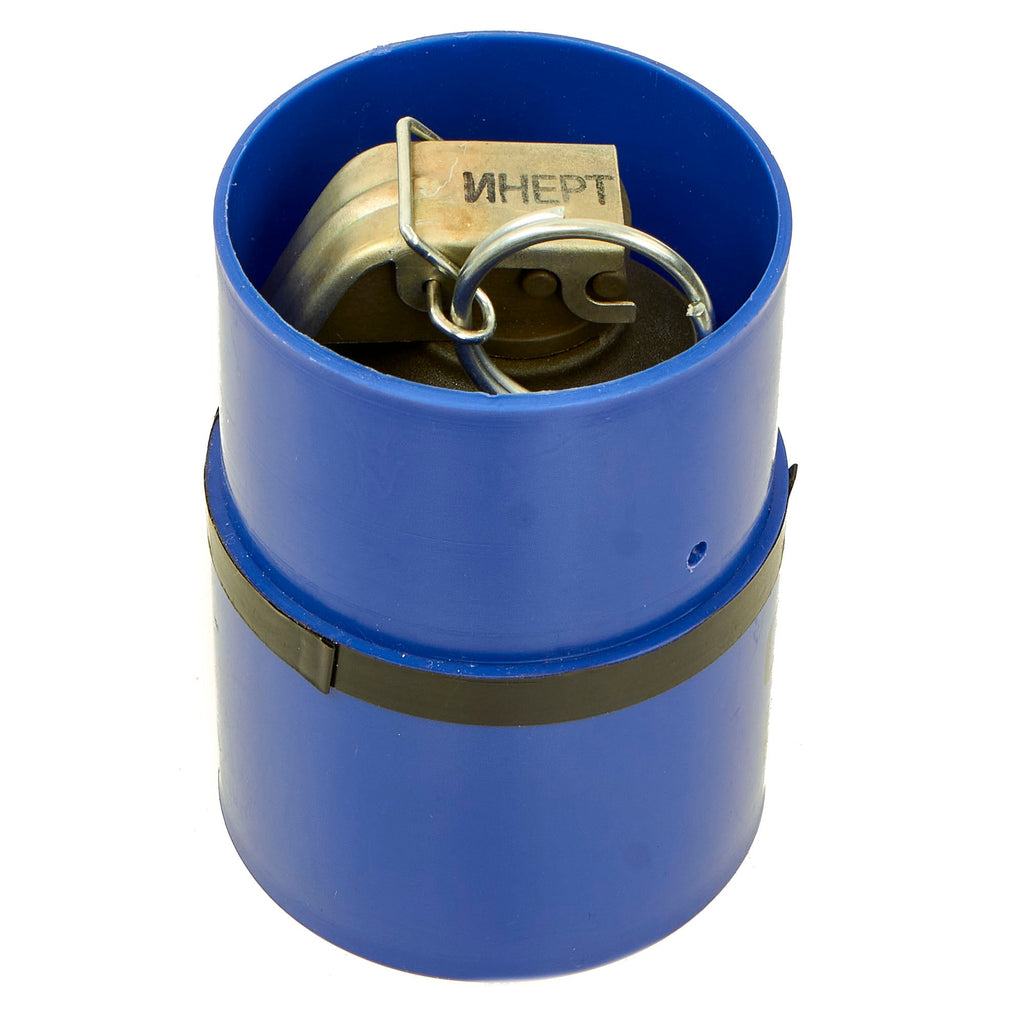 Original Bulgarian Inert GHD-2 Hand Grenade With Fuse and Plastic Tran ...