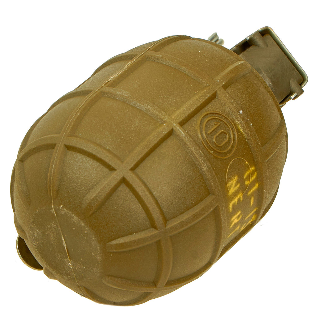 Original Bulgarian Inert GHD-2 Hand Grenade With Fuse and Plastic Tran ...