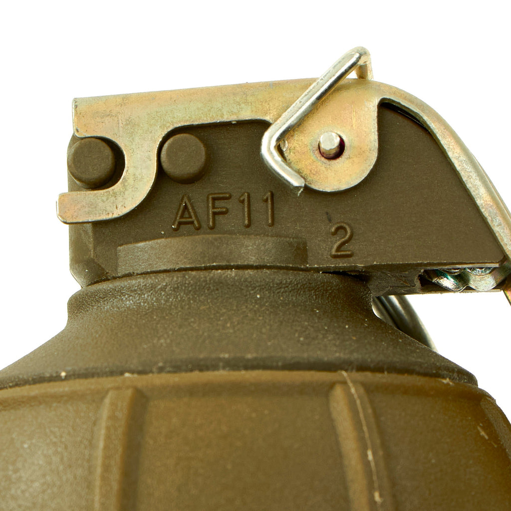 Original Bulgarian Inert GHD-2 Hand Grenade With Fuse and Plastic Tran ...