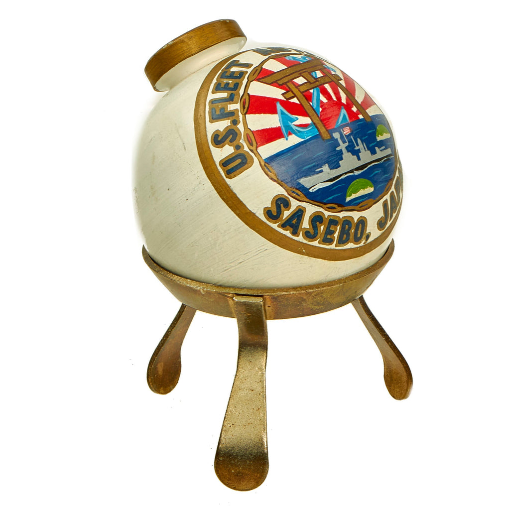 Original U.S. Post WWII Era “U.S. Fleet Activities Sasebo, Japan” Hand ...