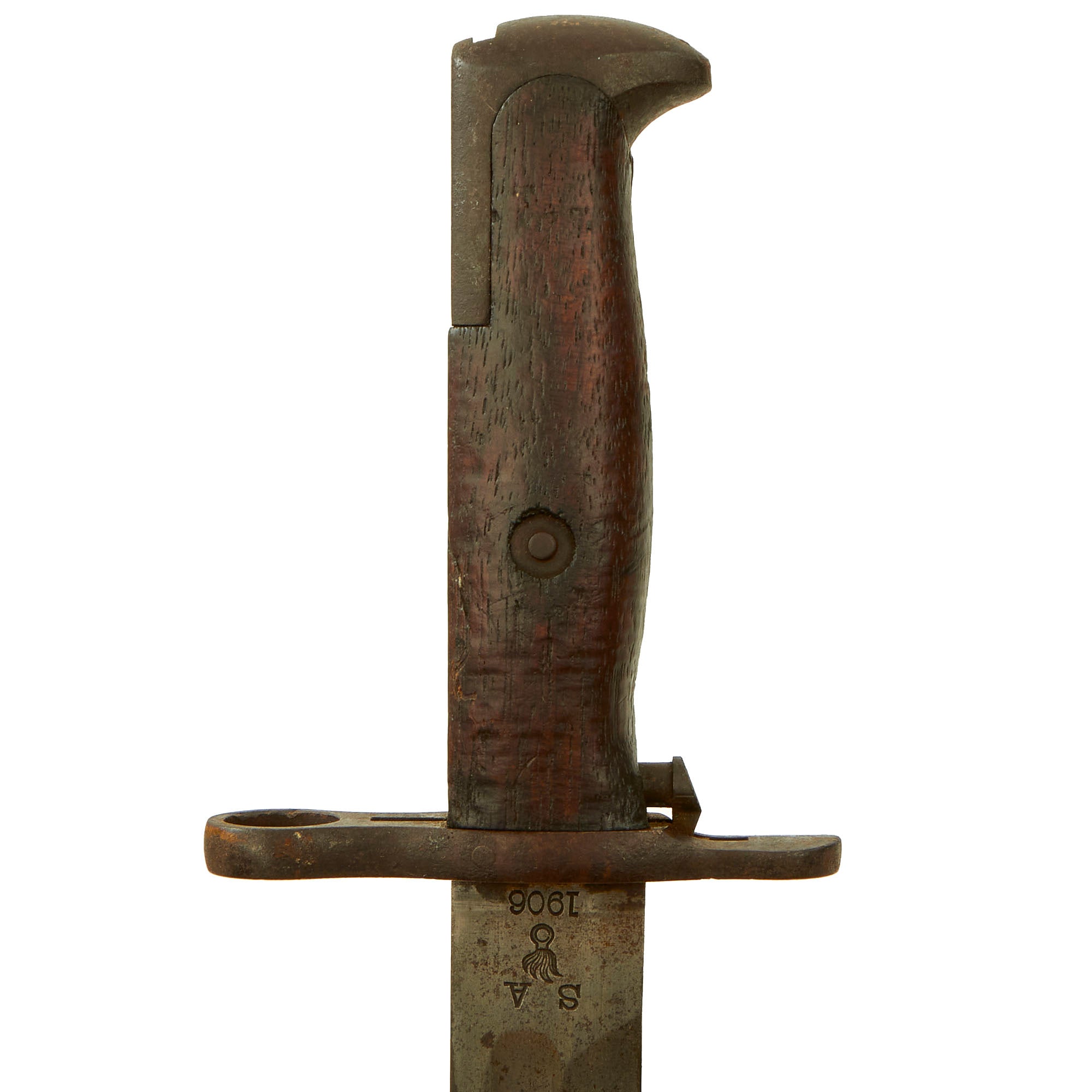 Original U.S. WWI & WWII M1905 Springfield 16" Rifle Bayonet marked S. – International Military ...