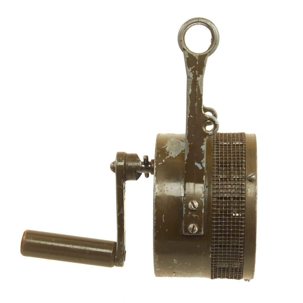 Original U.S. WWII Hand Held Air Raid Siren by Federal Electric Compan ...