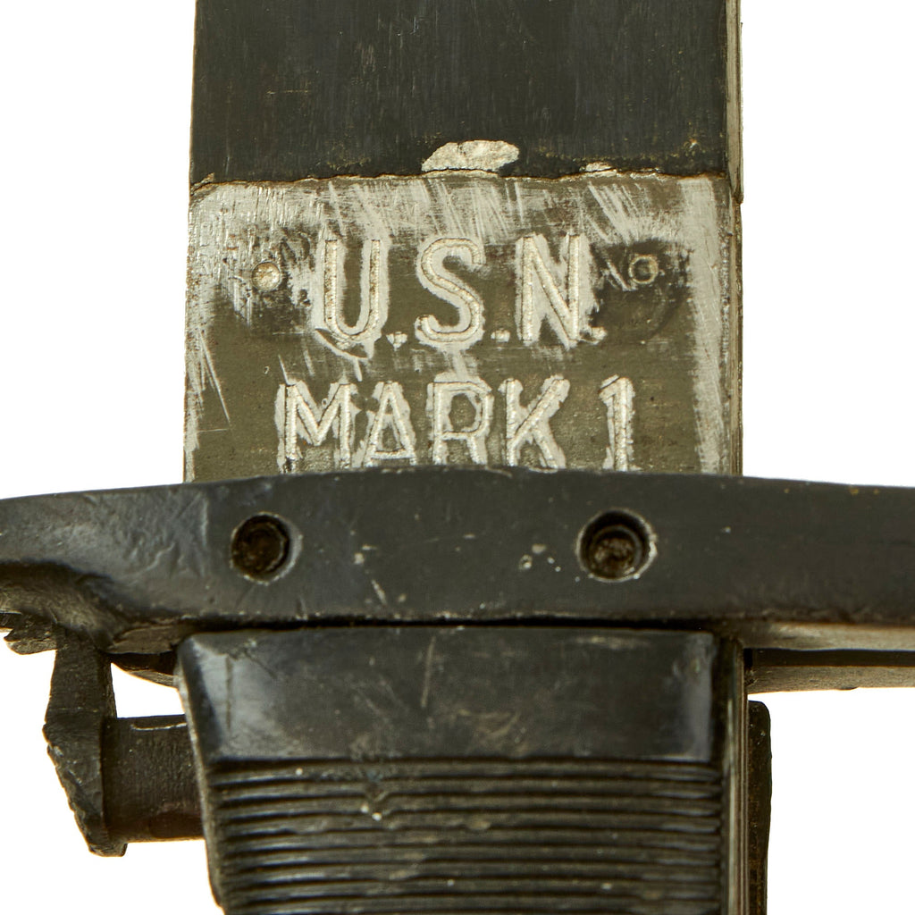 Original WWII U.S. Navy Mark 1 Plastic Training Bayonet by Beckwith Mf ...
