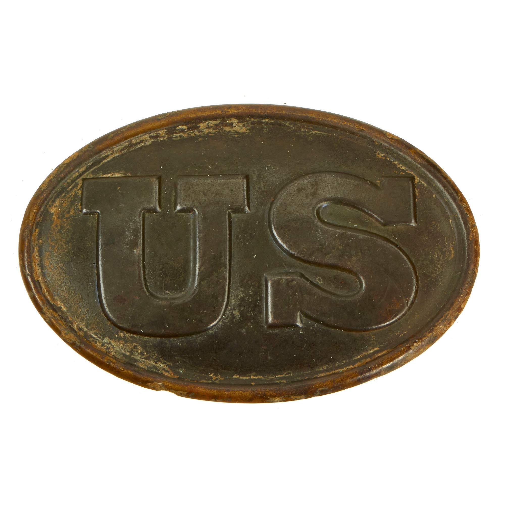 Original U.S. Civil War Federal Cartridge Box Plate Lot Ground Dug Nea ...