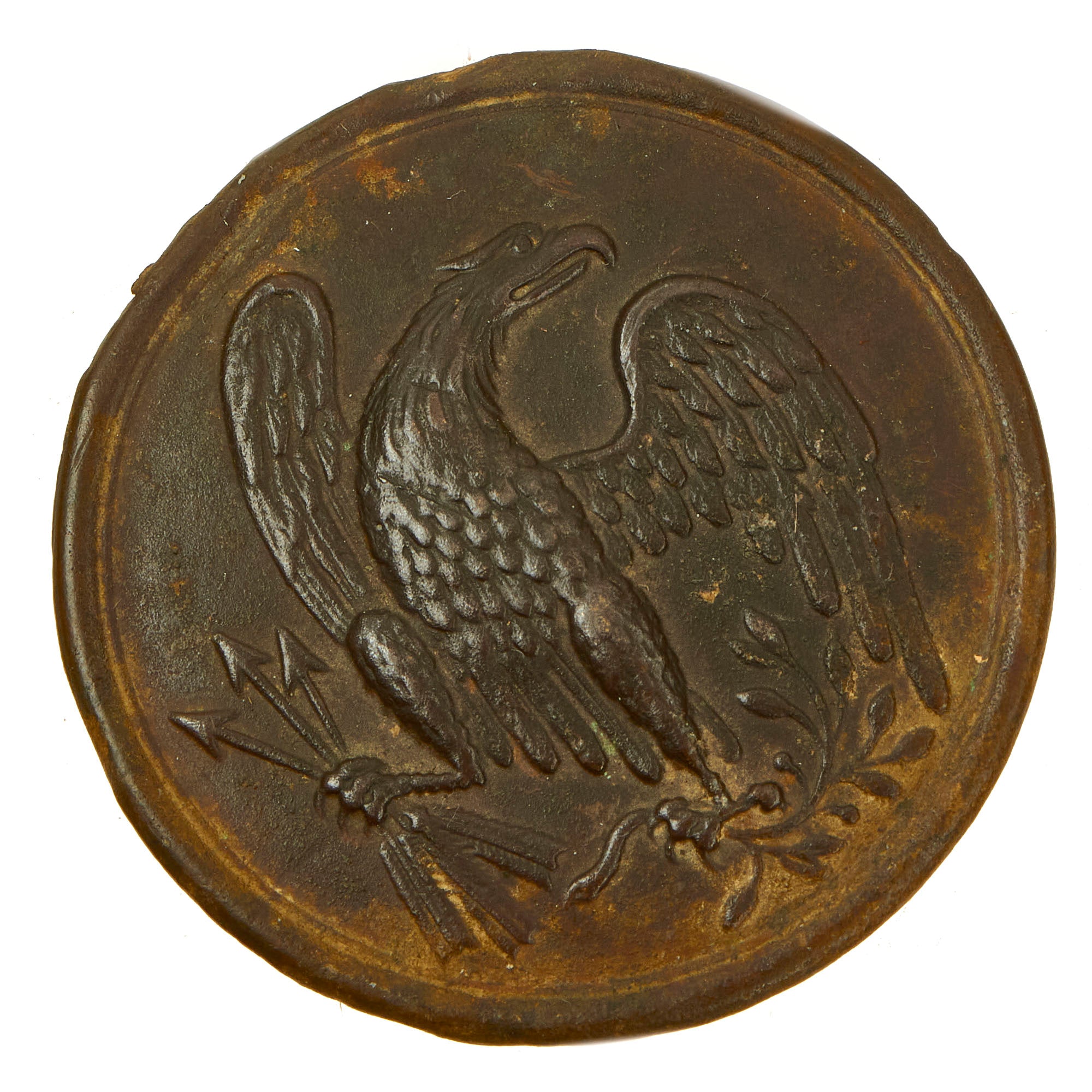 Original U.S. Civil War Federal Cartridge Box Plate Lot Ground Dug Nea ...