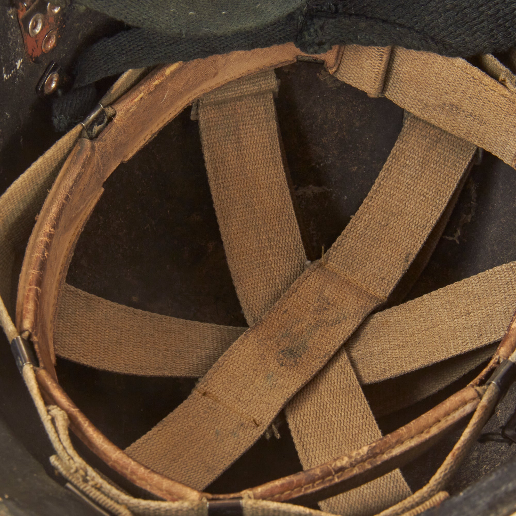 Original Iraqi Fedayeen Helmet with Liner & Chinstrap - Operation Iraq ...