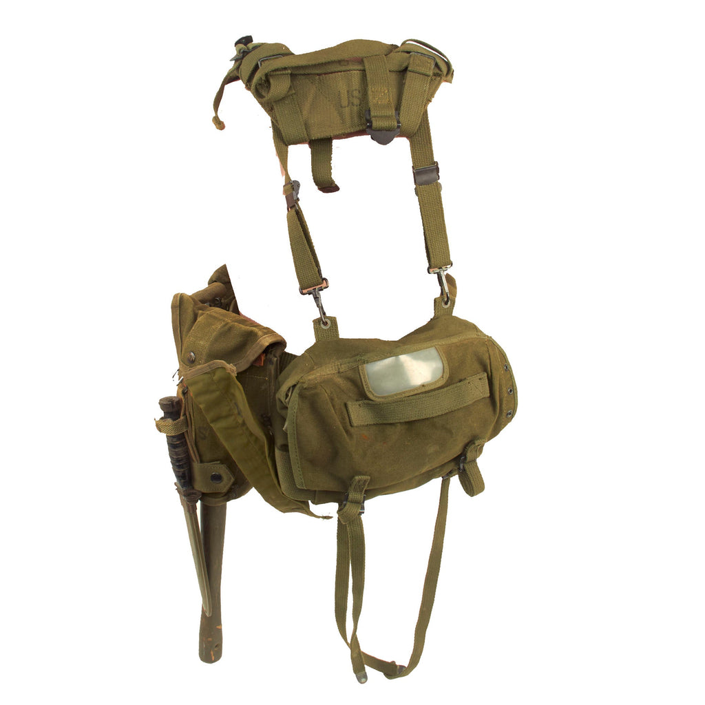 Original U.S. Vietnam War / Cold War Era M-1956 Load-Carrying Equipmen ...
