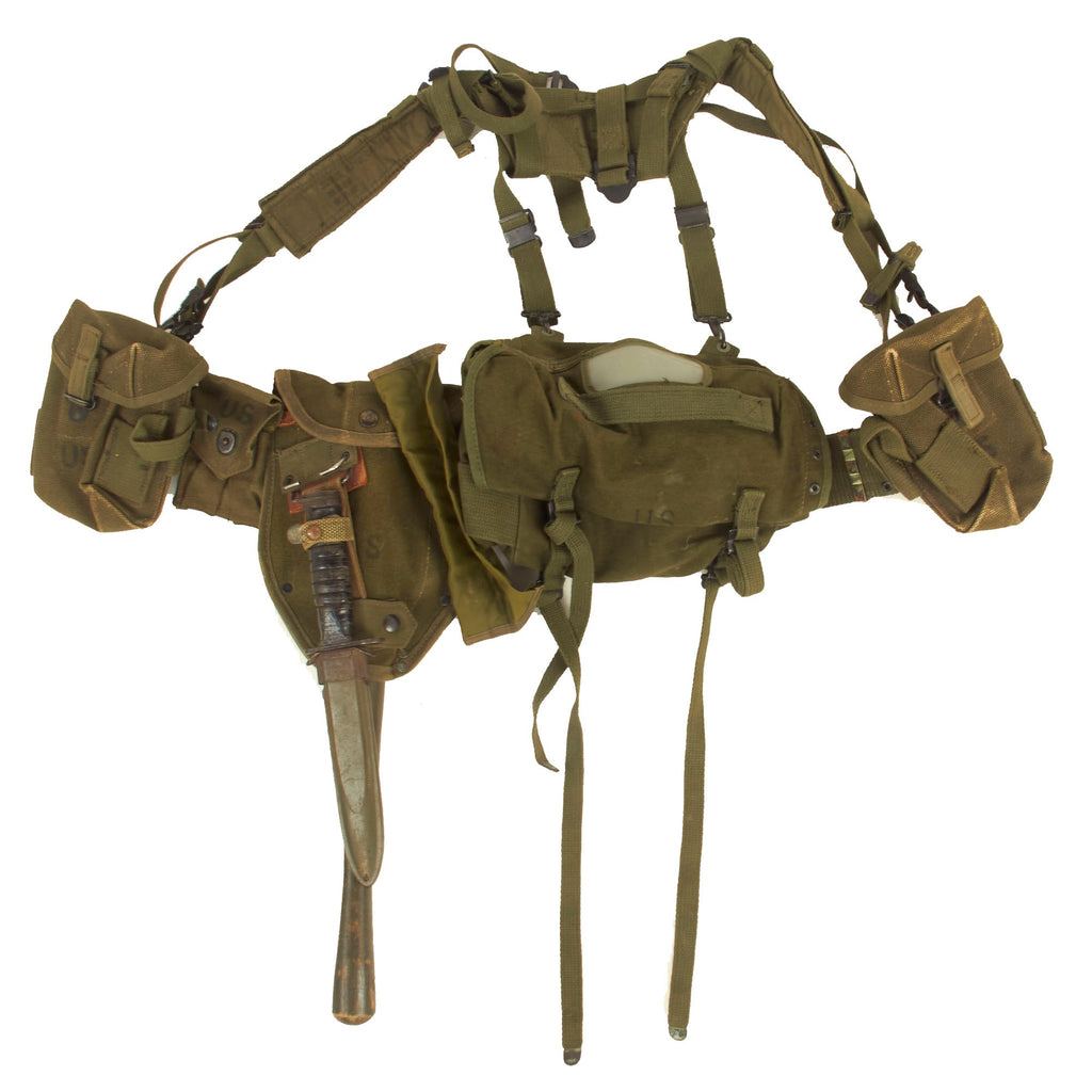 Original U.S. Vietnam War / Cold War Era M-1956 Load-Carrying Equipmen ...