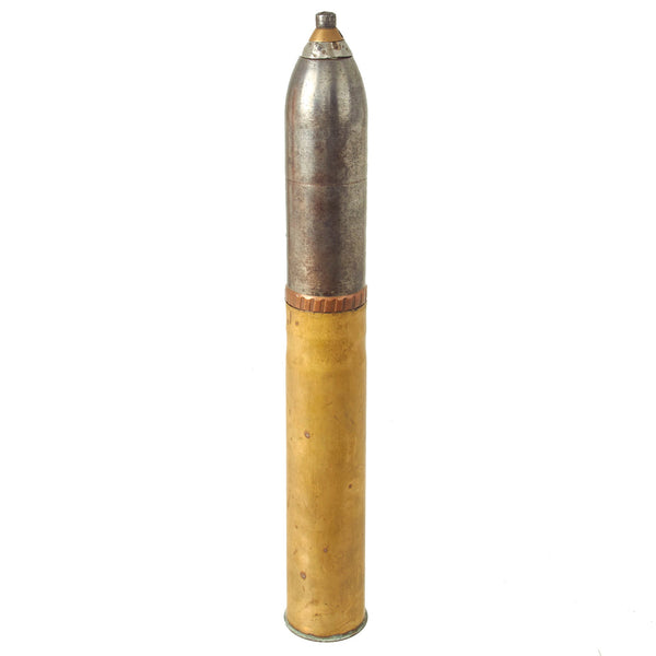 Original French WWI Canon de 75 modèle 1897 INERT 75mm HE Round - 75mm ...
