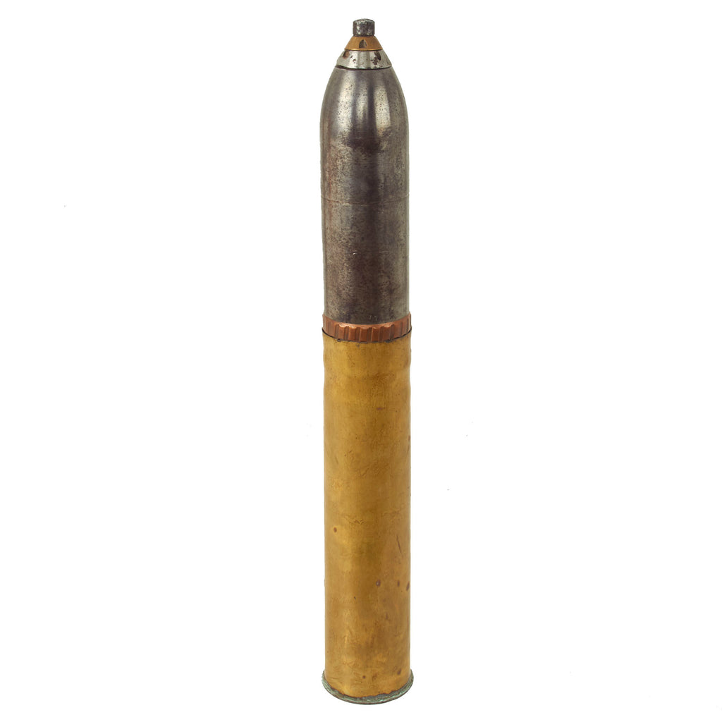 Original French WWI Canon de 75 modèle 1897 INERT 75mm HE Round - 75mm ...