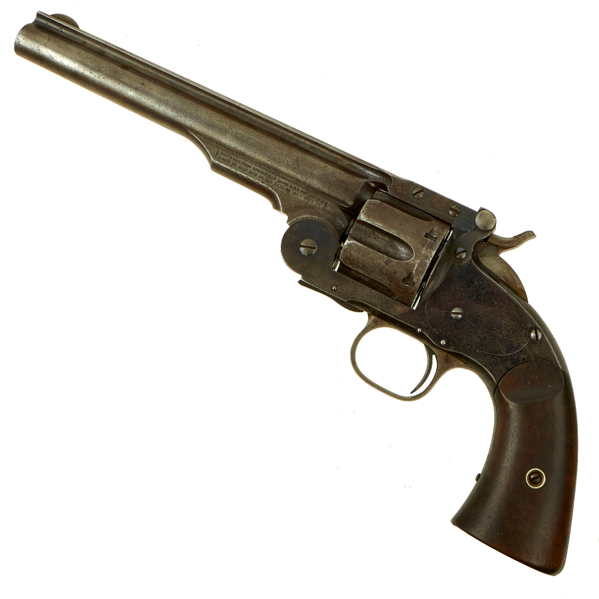 Original U.S. Smith & Wesson 2nd Model Schofield No.3 Revolver Serial – International Military ...