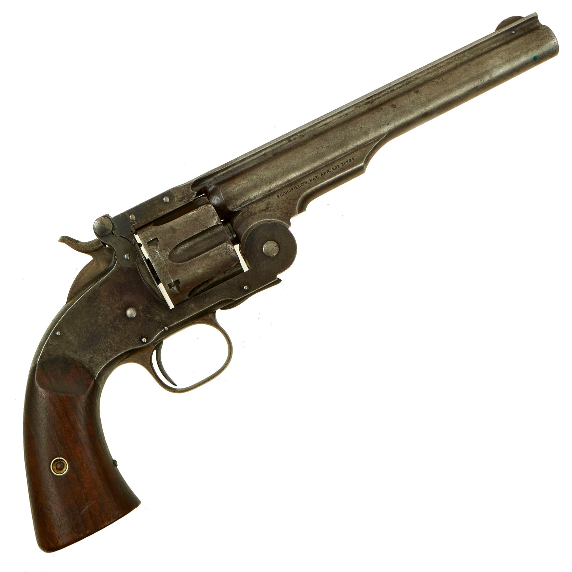 Original U.S. Smith & Wesson 2nd Model Schofield No.3 Revolver Serial – International Military ...
