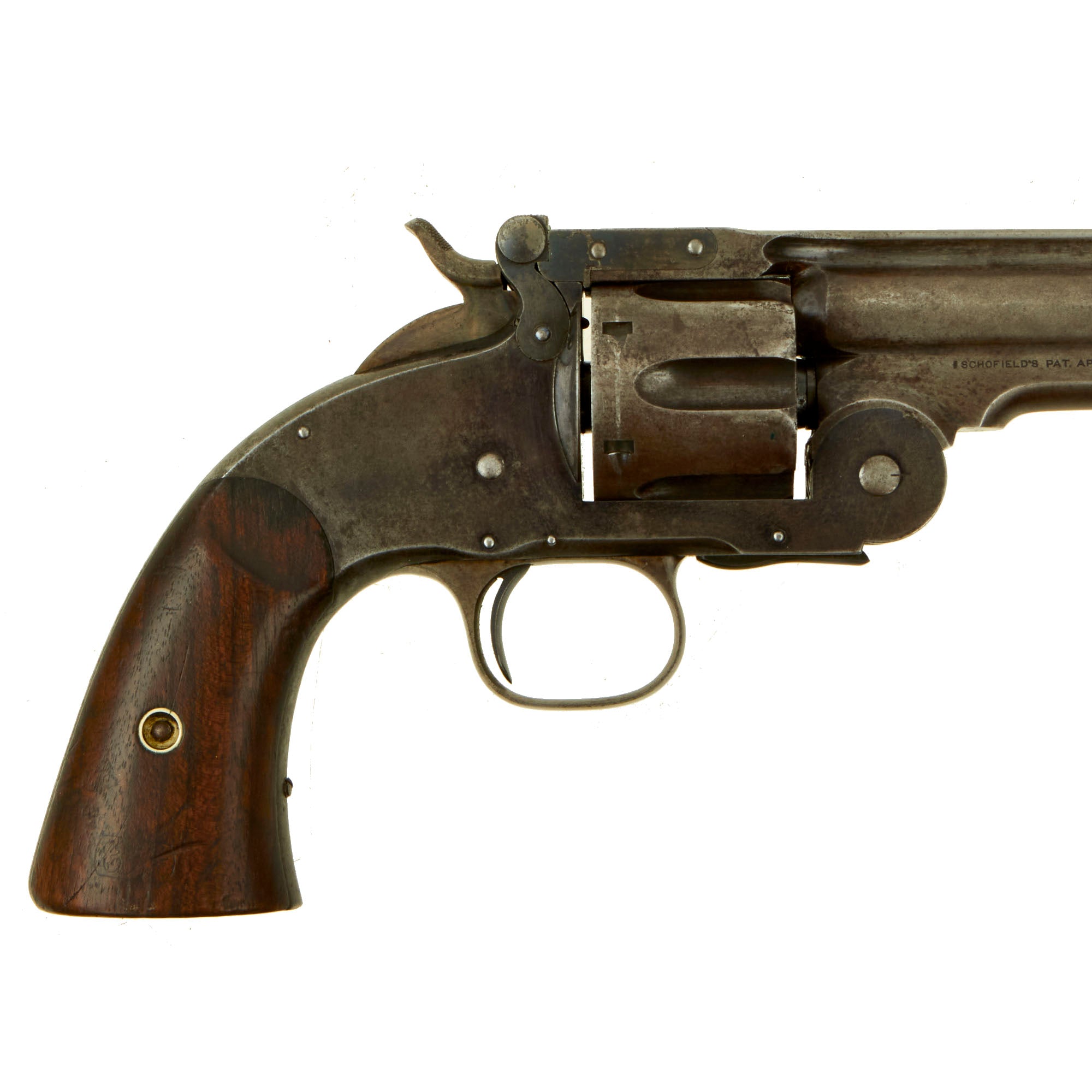 Original U.S. Smith & Wesson 2nd Model Schofield No.3 Revolver Serial – International Military ...