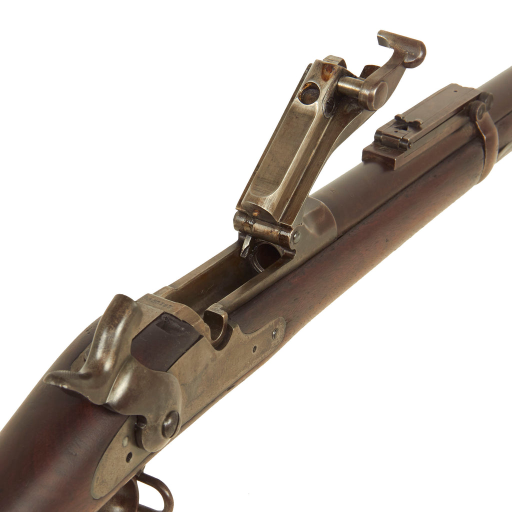 Original U.S. Springfield Trapdoor Model 1884 Round Rod Bayonet Rifle ...