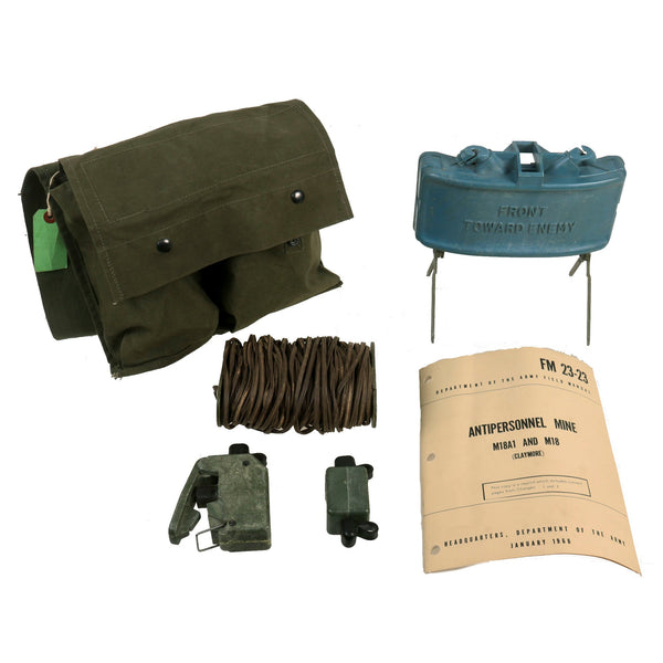Original U.S. Vietnam War Complete M68 Claymore Mine Training Kit with ...