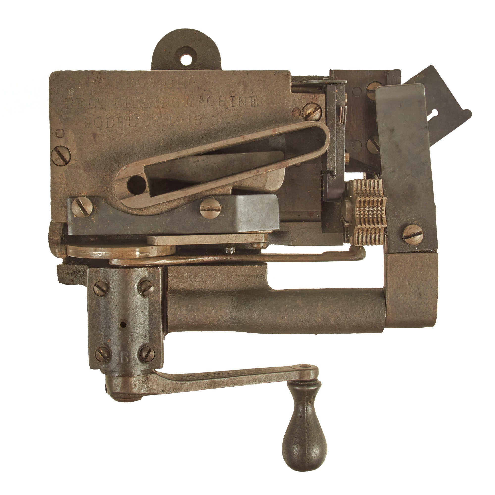 Original U.S. WWII Browning Model 1918 Belt Filling Machine Loader wit ...