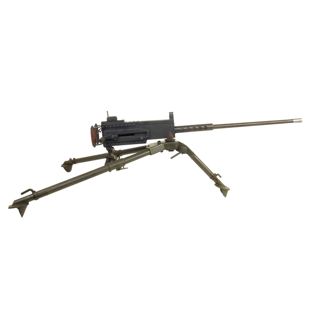 Original U.S. WWII Type M2 Browning .50 Caliber “Ma Deuce” Display Mac ...