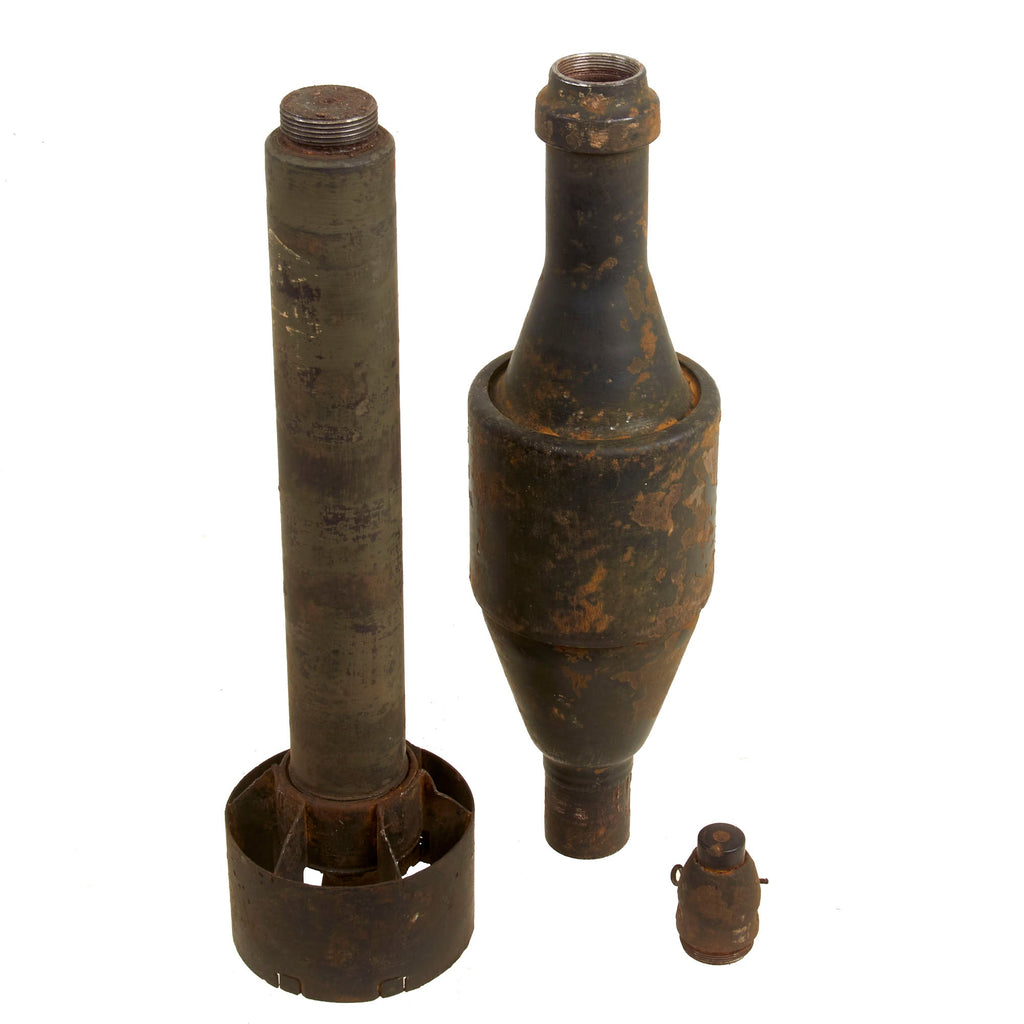 Original German WWII Inert Panzerschreck RPzB 54 8.8cm Anti-Tank Rocke ...