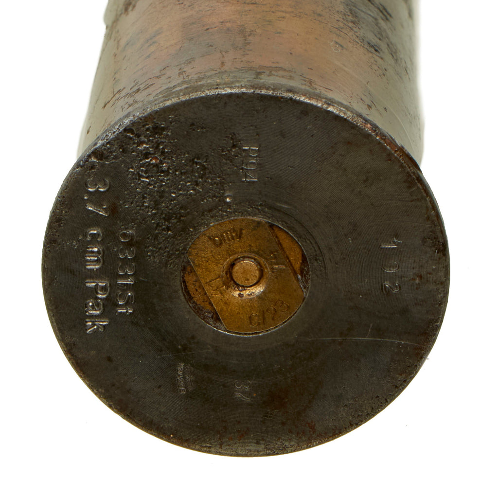 Original German Pre WWII Inert PAK 36 High-Explosive 3.7cm Shell dated ...