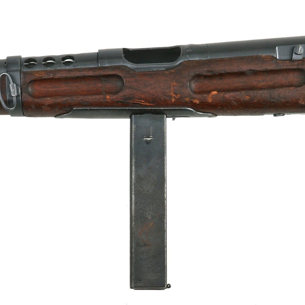 Original WWII Italian Beretta MP38A SMG with Ventilated Barrel Jacket ...
