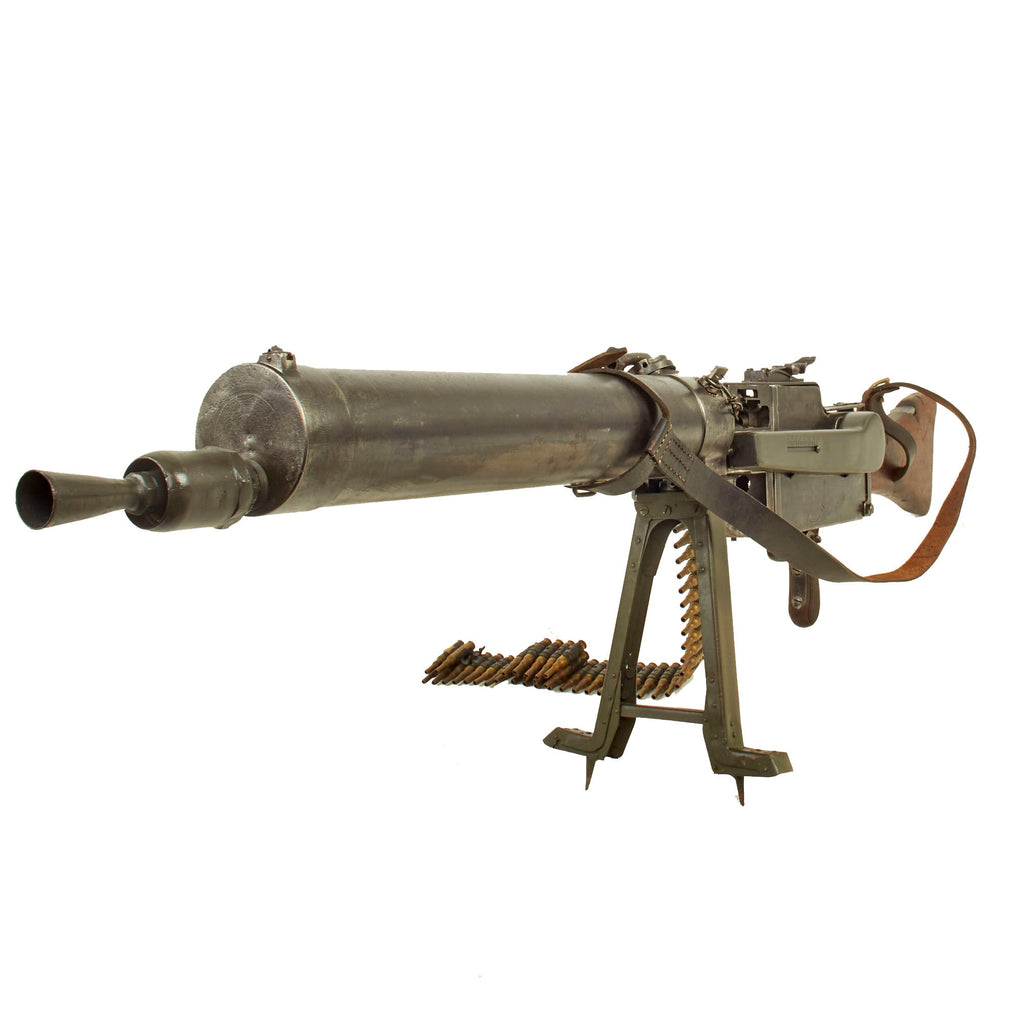 Original German WWI Maxim MG 08/15 Display Machine Gun Serial 5409 a b ...