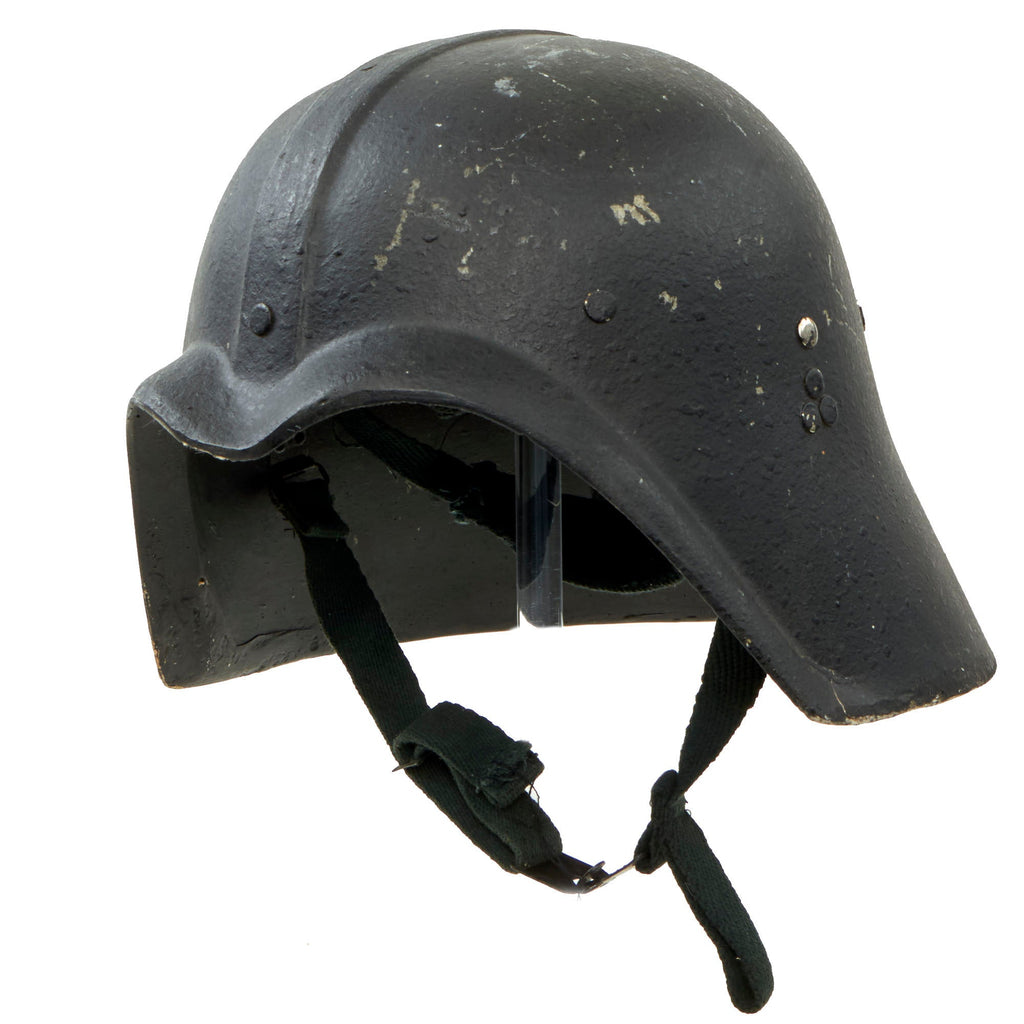 Original Iraqi Fedayeen Helmet with Intact Saddam Badge, Liner & Chins ...