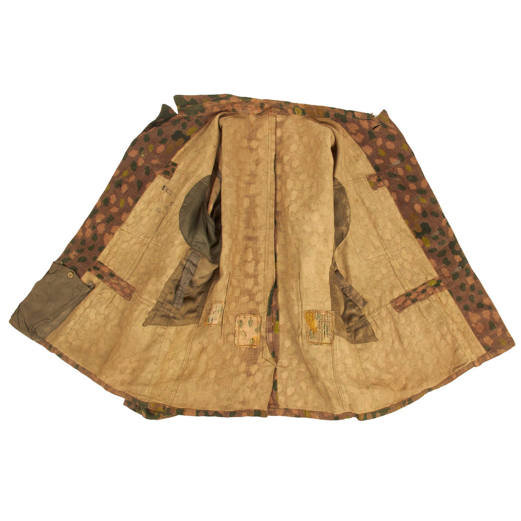 Original WWII German Waffen SS Autumn Oak Leaf Camouflage Reversible ...