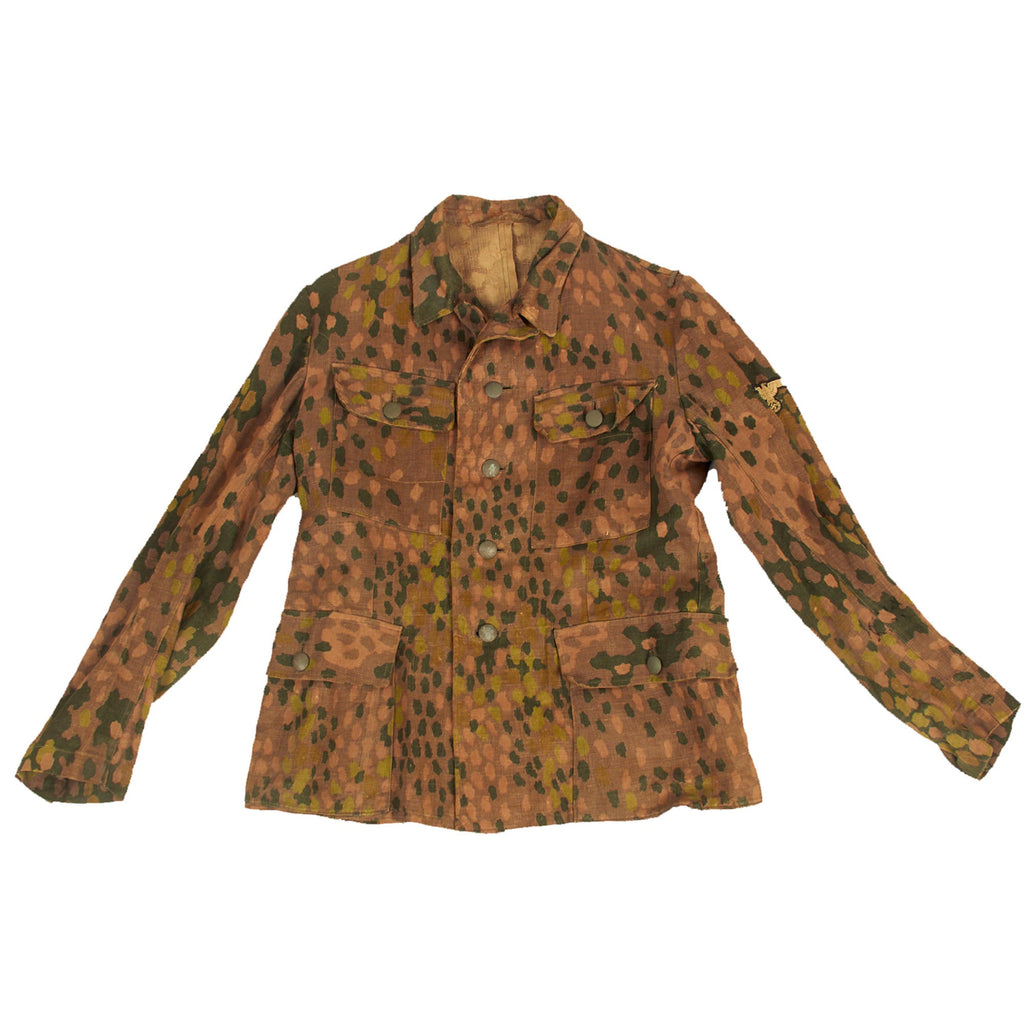 Original WWII German Waffen SS Autumn Oak Leaf Camouflage Reversible ...