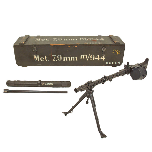 Original German WWII MG 34 Display Machine Gun with Bakelite Buttstock ...