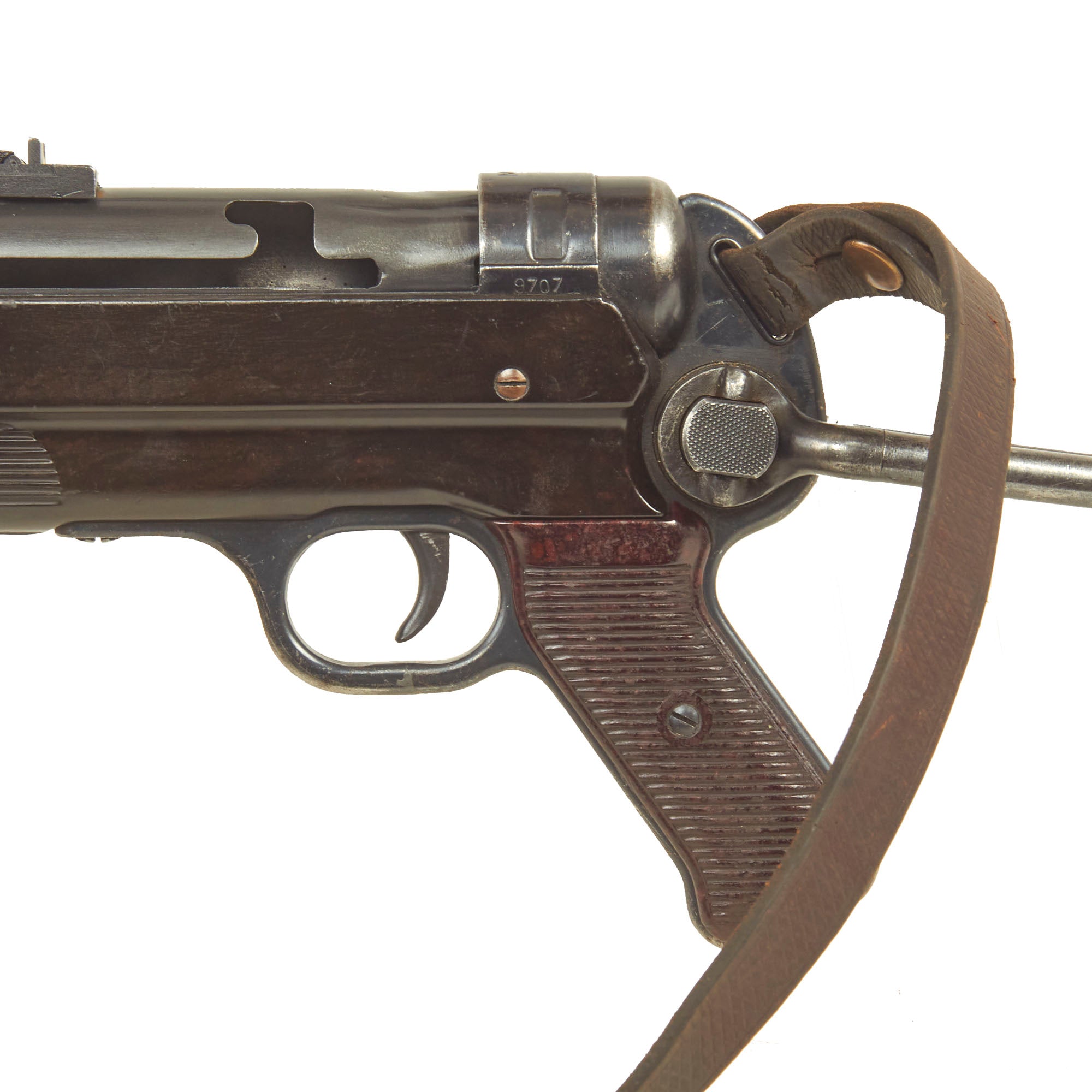 Original German WWII MP 40 Display Gun by C.G. Haenel with Live Barrel ...