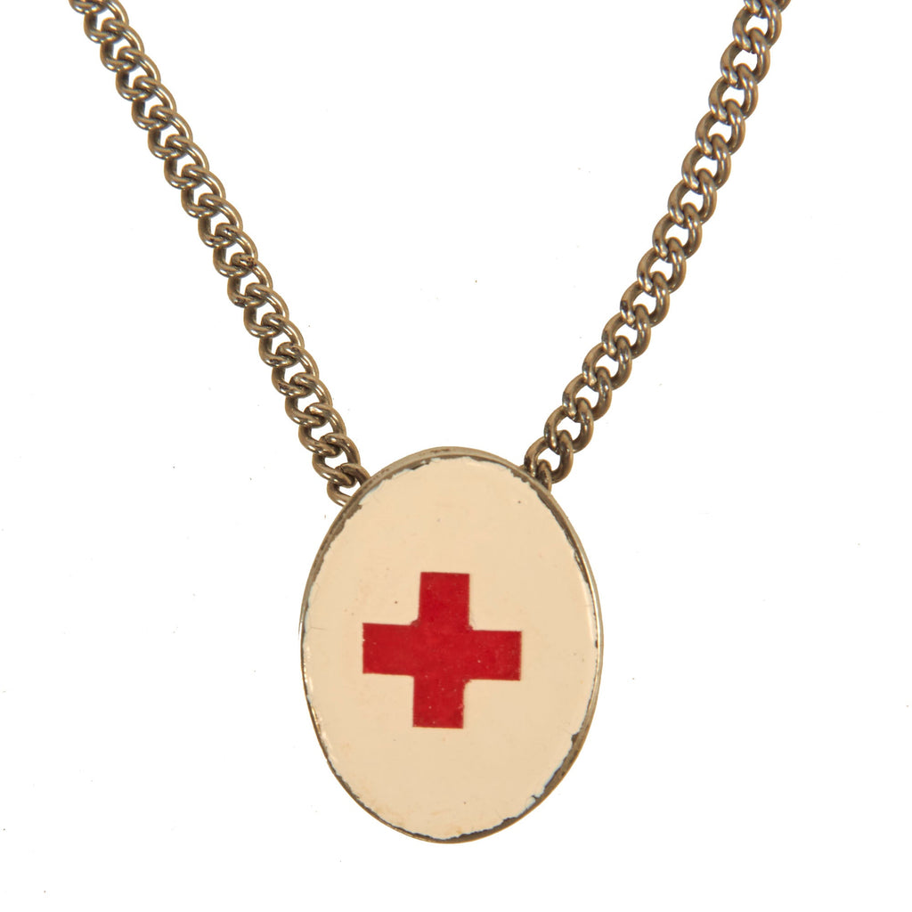 Original WWII German Red Cross DRK Helferin Nurse's Work Dress, Apron ...