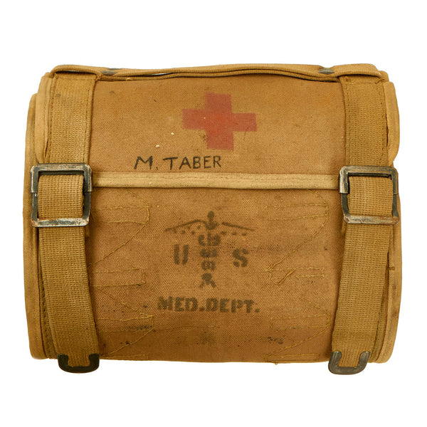 Original U.S. WWI Named US Army Dental Corps Medical Surgical Kit Roll ...