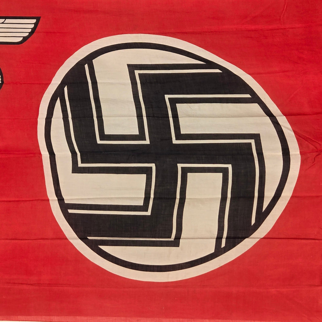 Original German WWII NSDAP State Service Banner Flag Purportedly Captu ...