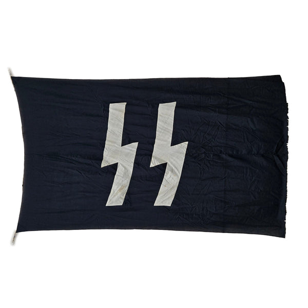 Original German WWII Enormous SS Runes Flag Purportedly Captured by GI ...