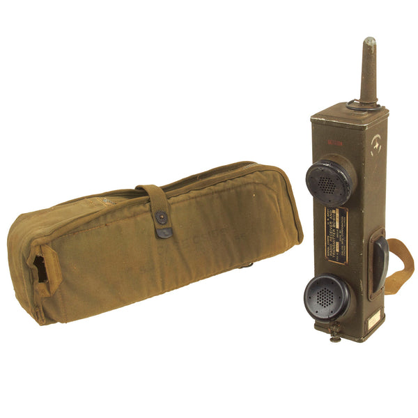 Original U.S. WWII Paratrooper Handie Talkie SCR-536 Radio with CS-156 ...
