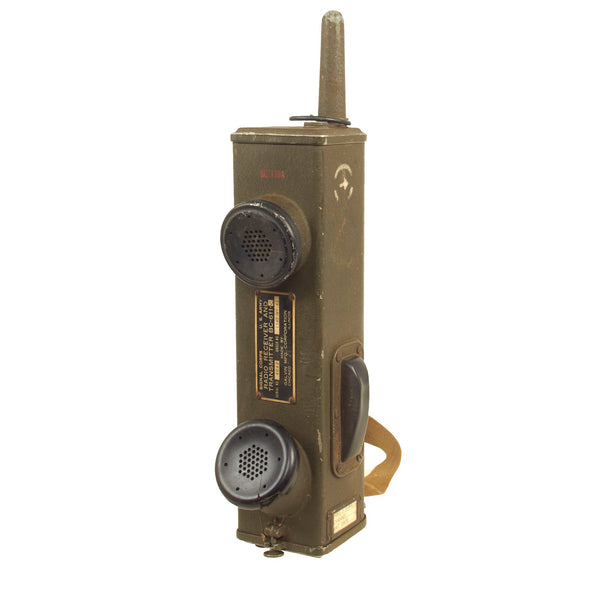 Original U.S. WWII Paratrooper Handie Talkie SCR-536 Radio with CS-156 ...