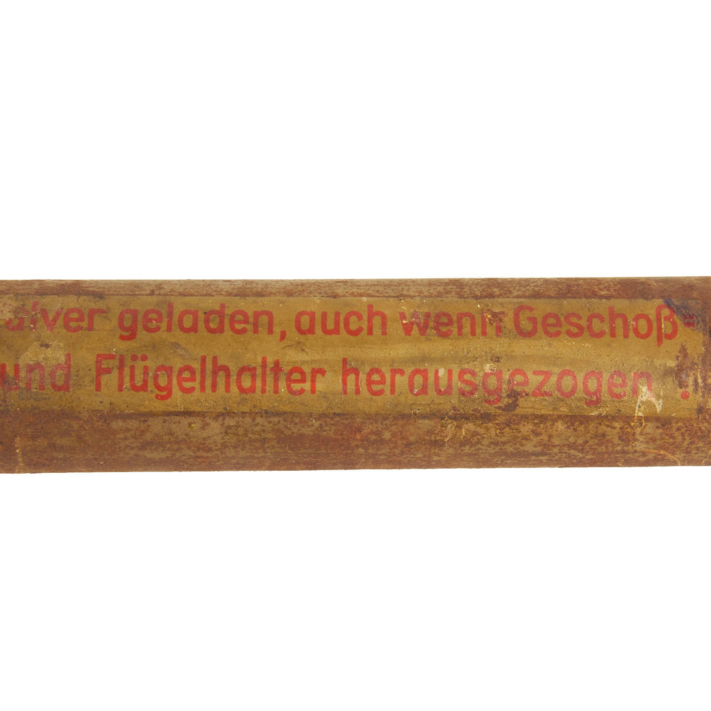 Original German WWII Panzerfaust 60 Anti-Tank Rocket With Launcher Fea ...