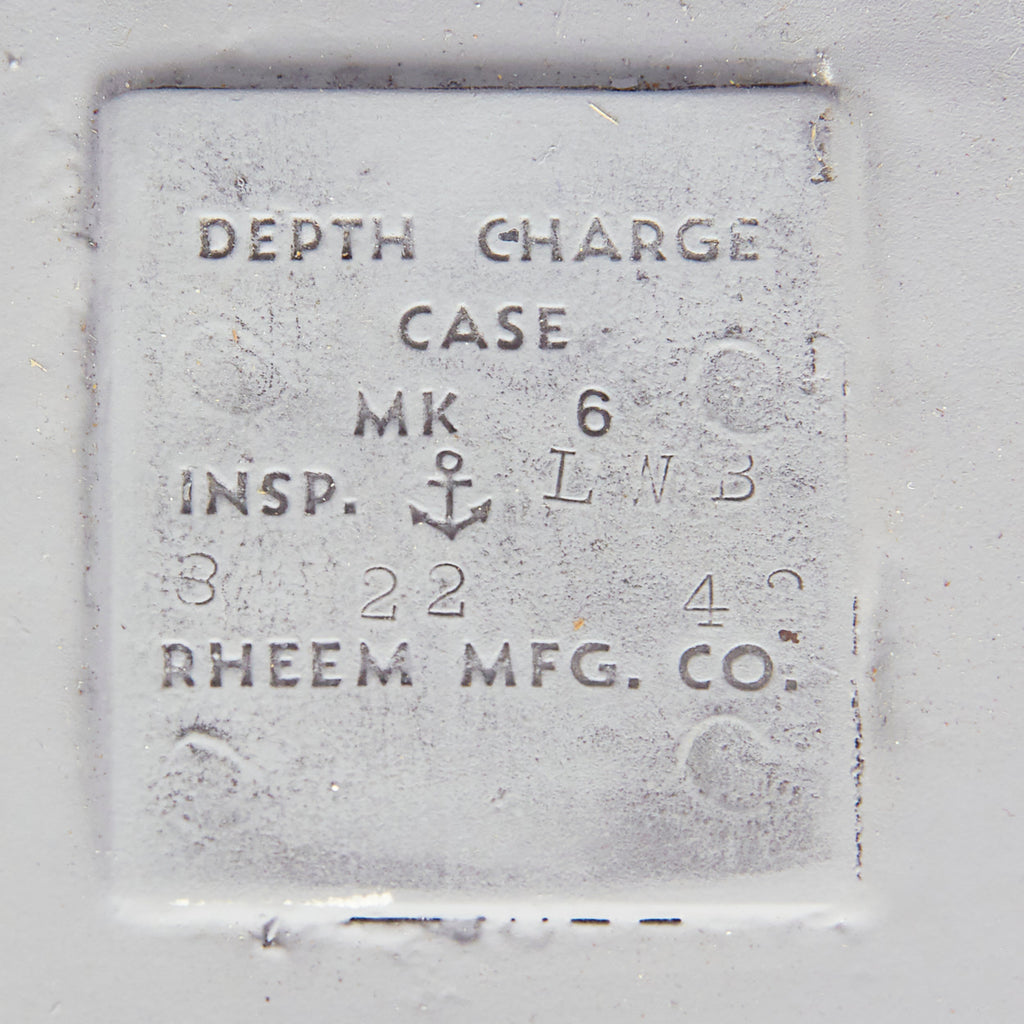 Original U.S. WWII Inert Navy Anti-Submarine Warfare MK6 Depth Charge ...