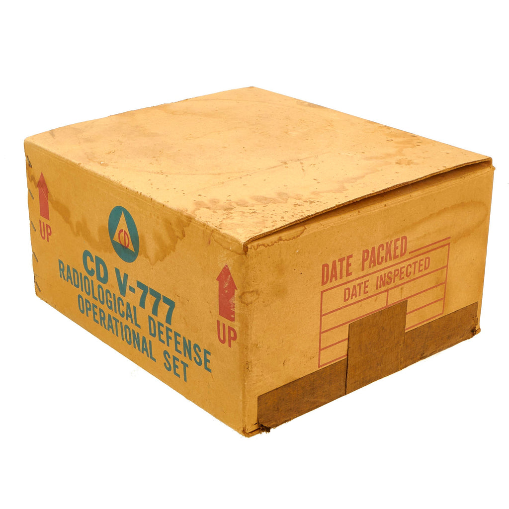 Original U.S. Cold War Civil Defense CD V-777-1 Shelter Radiation Kit ...