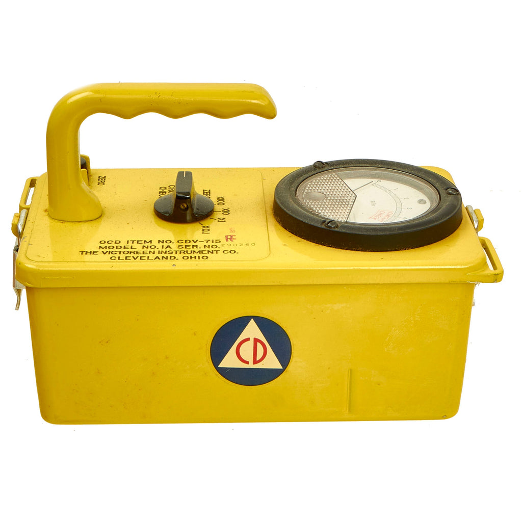 Original U.S. Cold War Civil Defense CD V-777-1 Shelter Radiation Kit ...