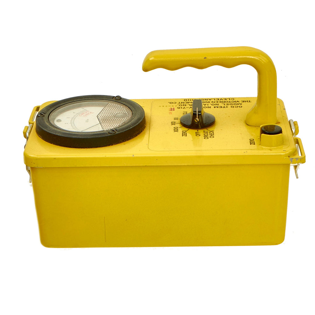 Original U.S. Cold War Civil Defense CD V-777-1 Shelter Radiation Kit ...