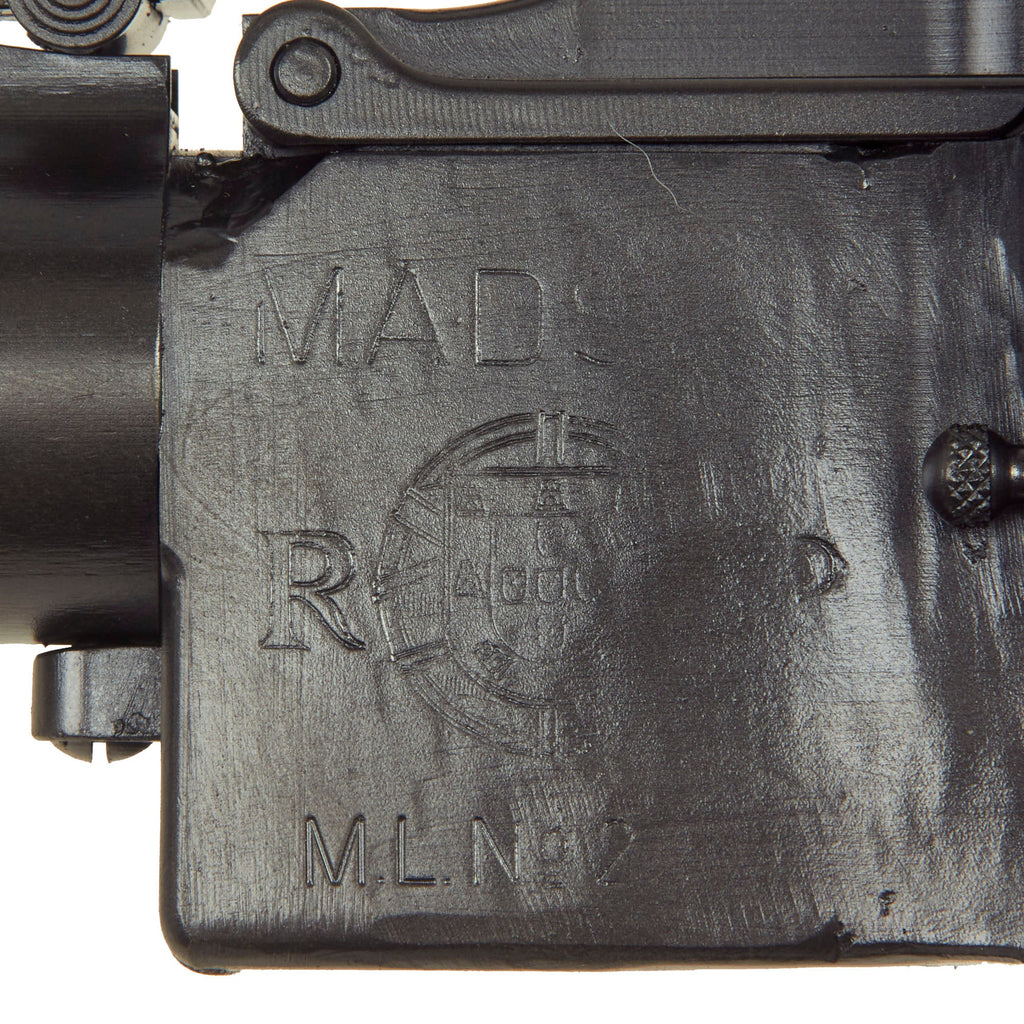 Original WWII Danish Madsen Display Light Machine Gun with Magazine Po ...