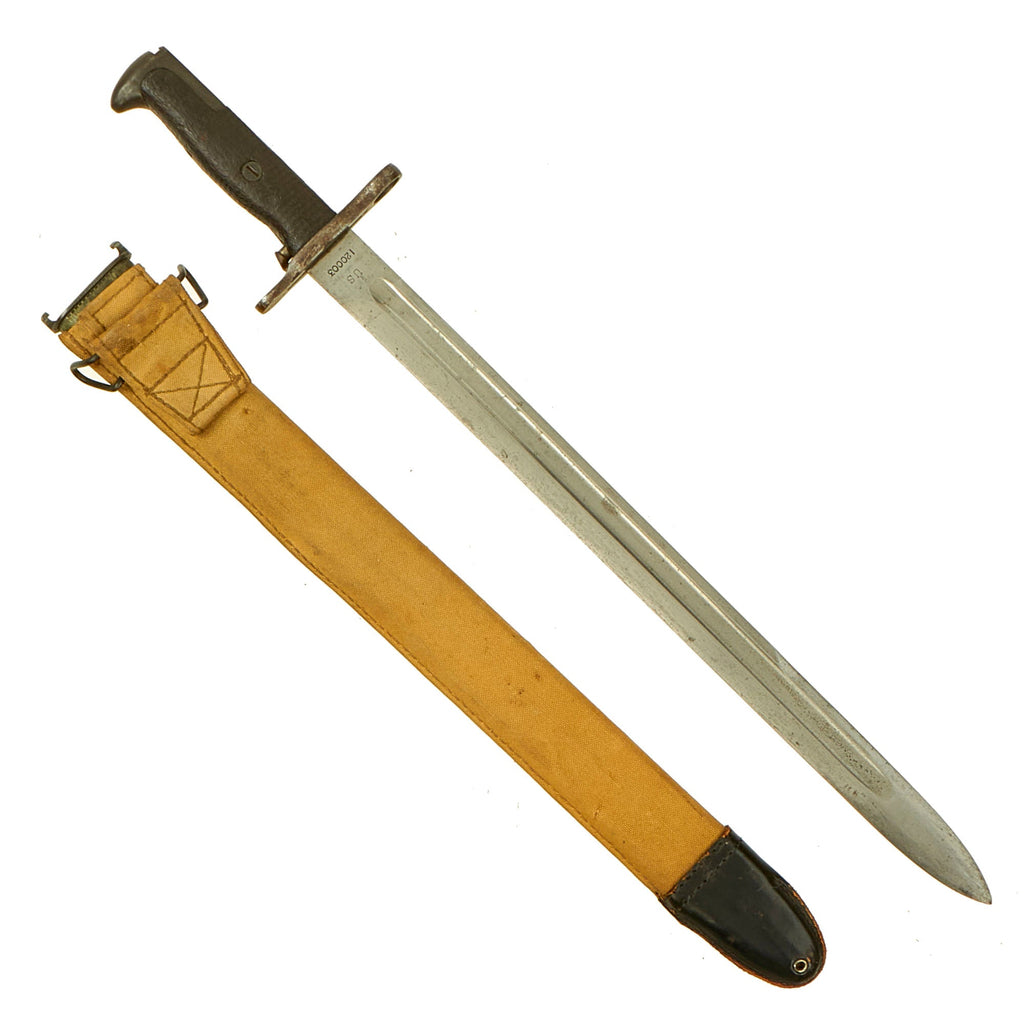 Original U.S. WWI M1905 Springfield 16 inch Rifle Bayonet marked S.A ...