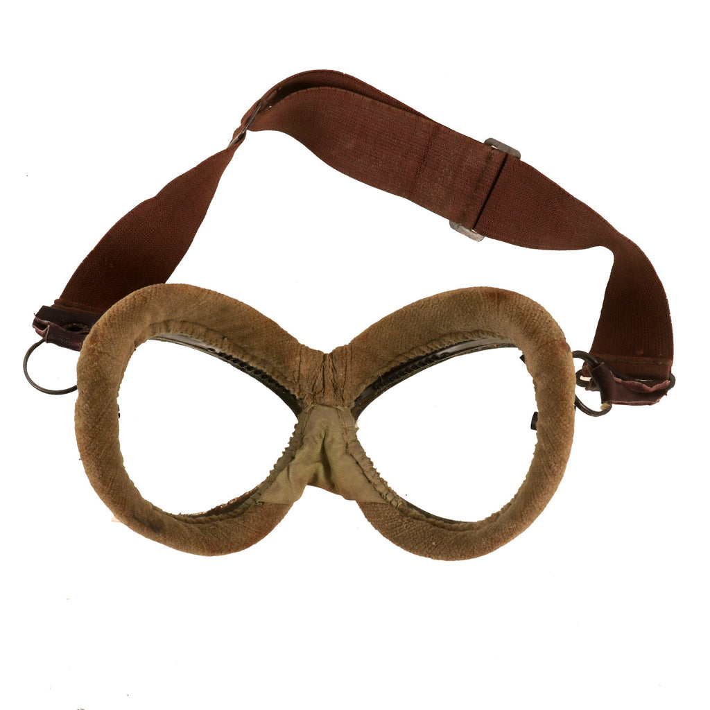Original Imperial Japanese WWII Navy Air Service Aviator Goggles with ...
